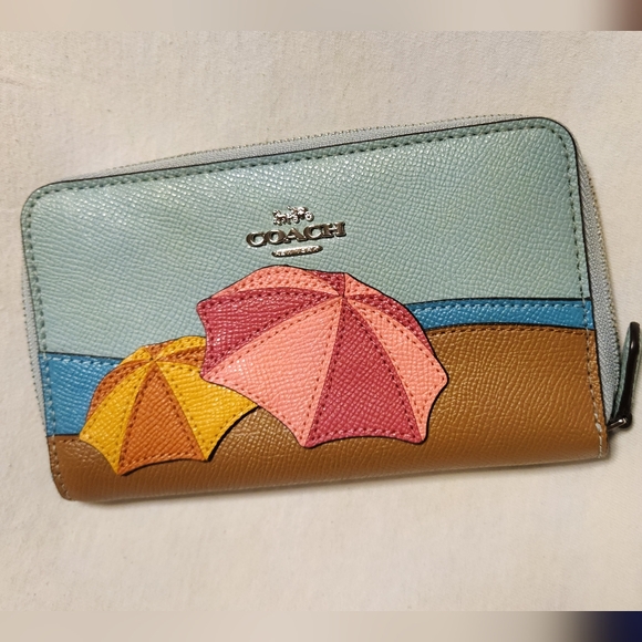 Coach | Bags | Coach Beach Umbrella Wallet | Poshmark